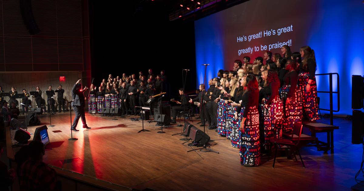 Gospel Choir Concert: Sun, Nov 9 2025, 4 - 6pm | Calvin University