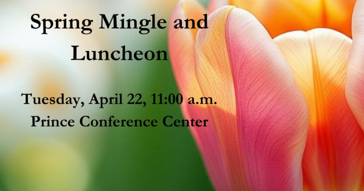CALL Annual Spring Mingle and Luncheon: Tue, Apr 22 2025, 11am - 1:15pm ...