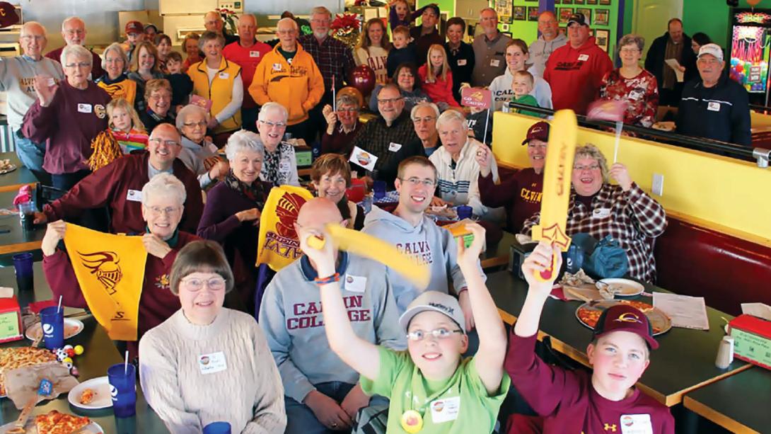 Calvin-Hope game brings alumni together - News & Stories | Calvin ...